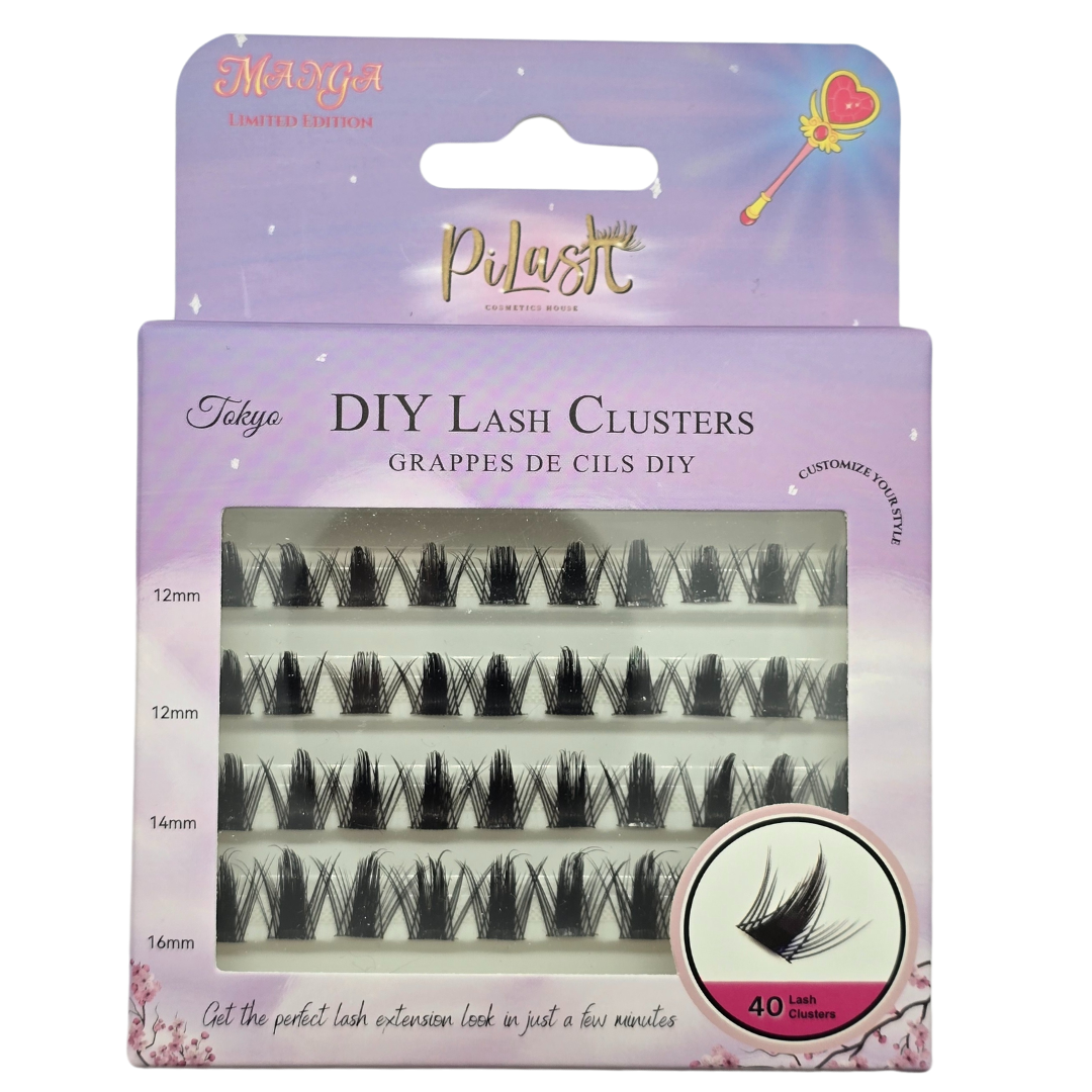 DIY CLUSTER LASHES TOKYO - 40 pieces – PiLash Cosmetics House