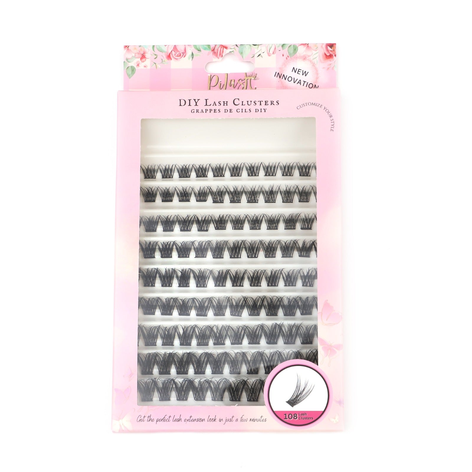 DIY CLUSTER LASHES PARIS - 108 pieces – PiLash Cosmetics House