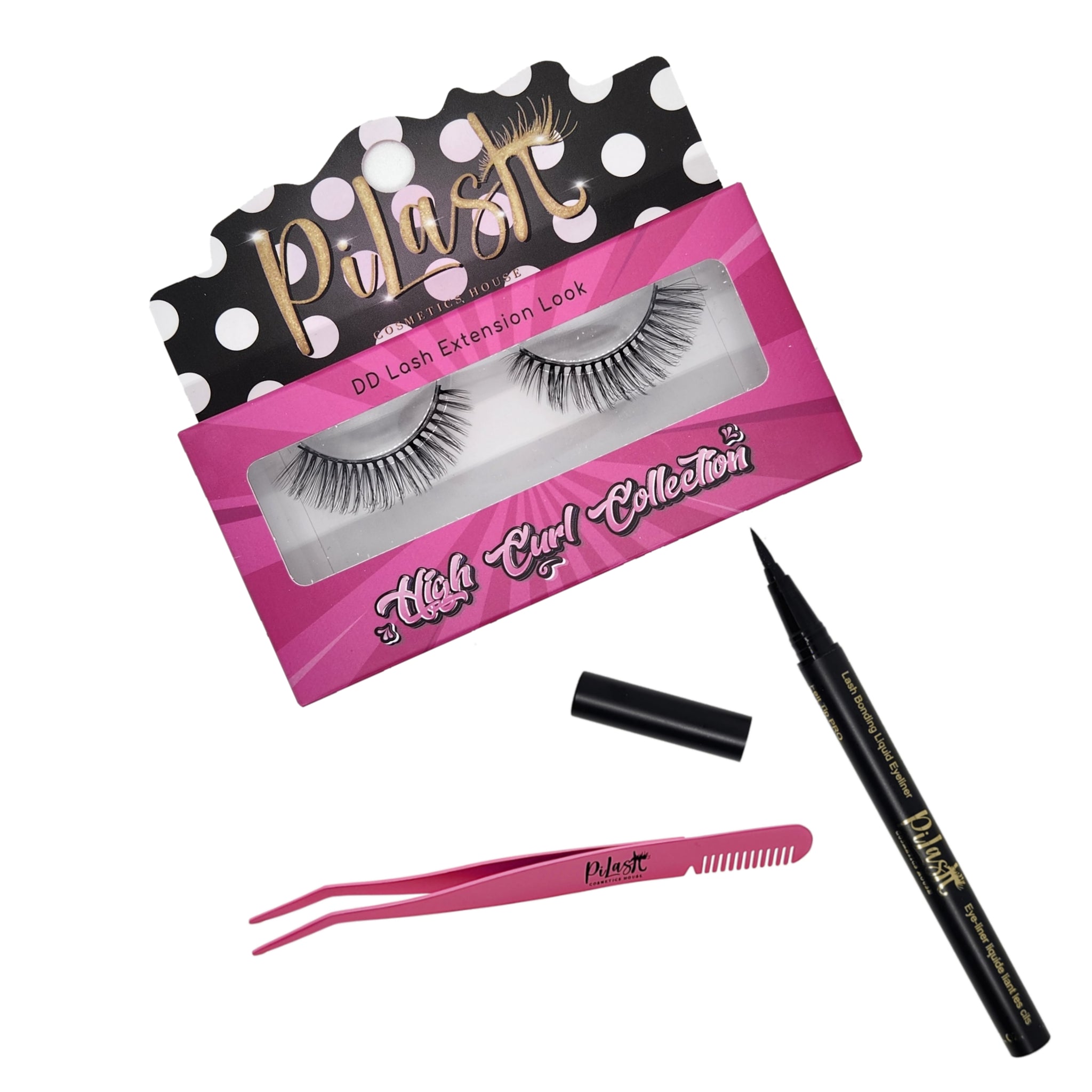 STARTER PACK-HIGH CURL EDITION LASHES – PiLash Cosmetics House
